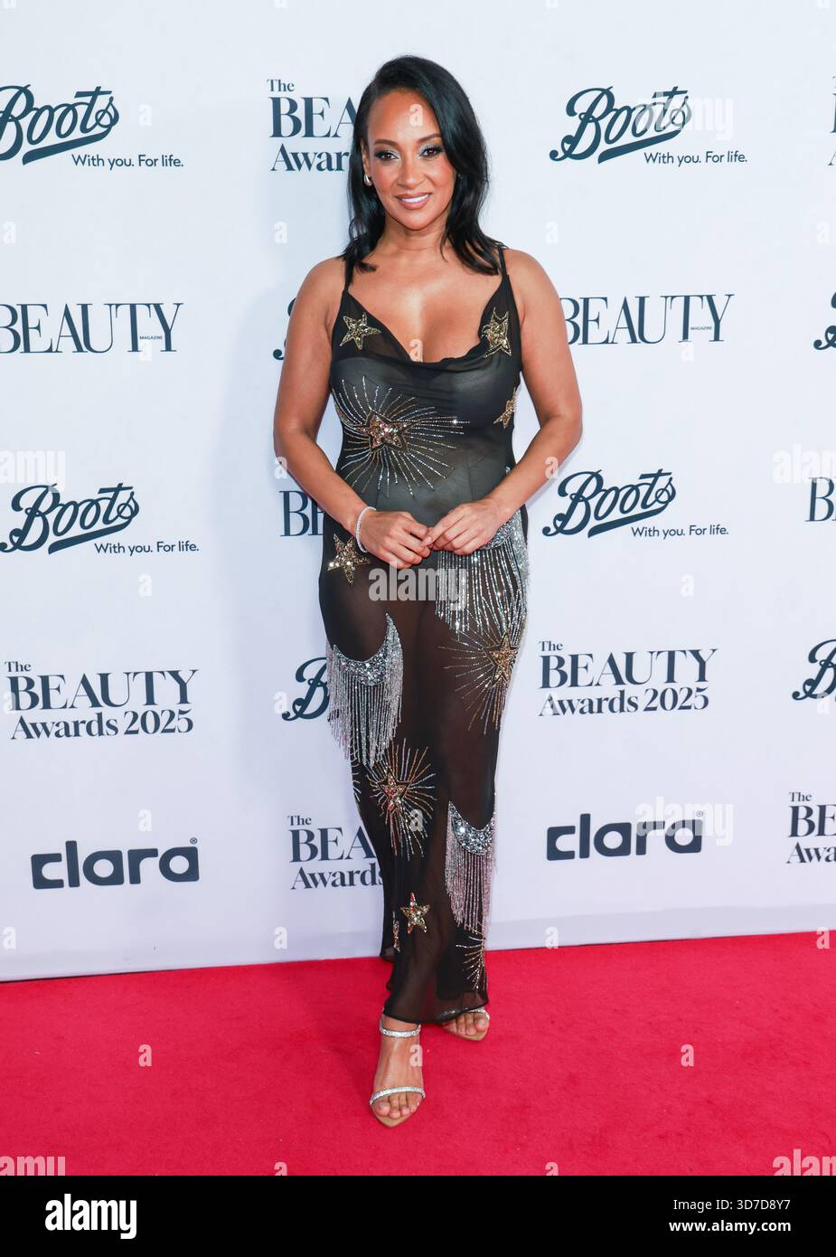 Lisa Maffia seen attending The Beauty Awards 2025 in London (Photo by ...