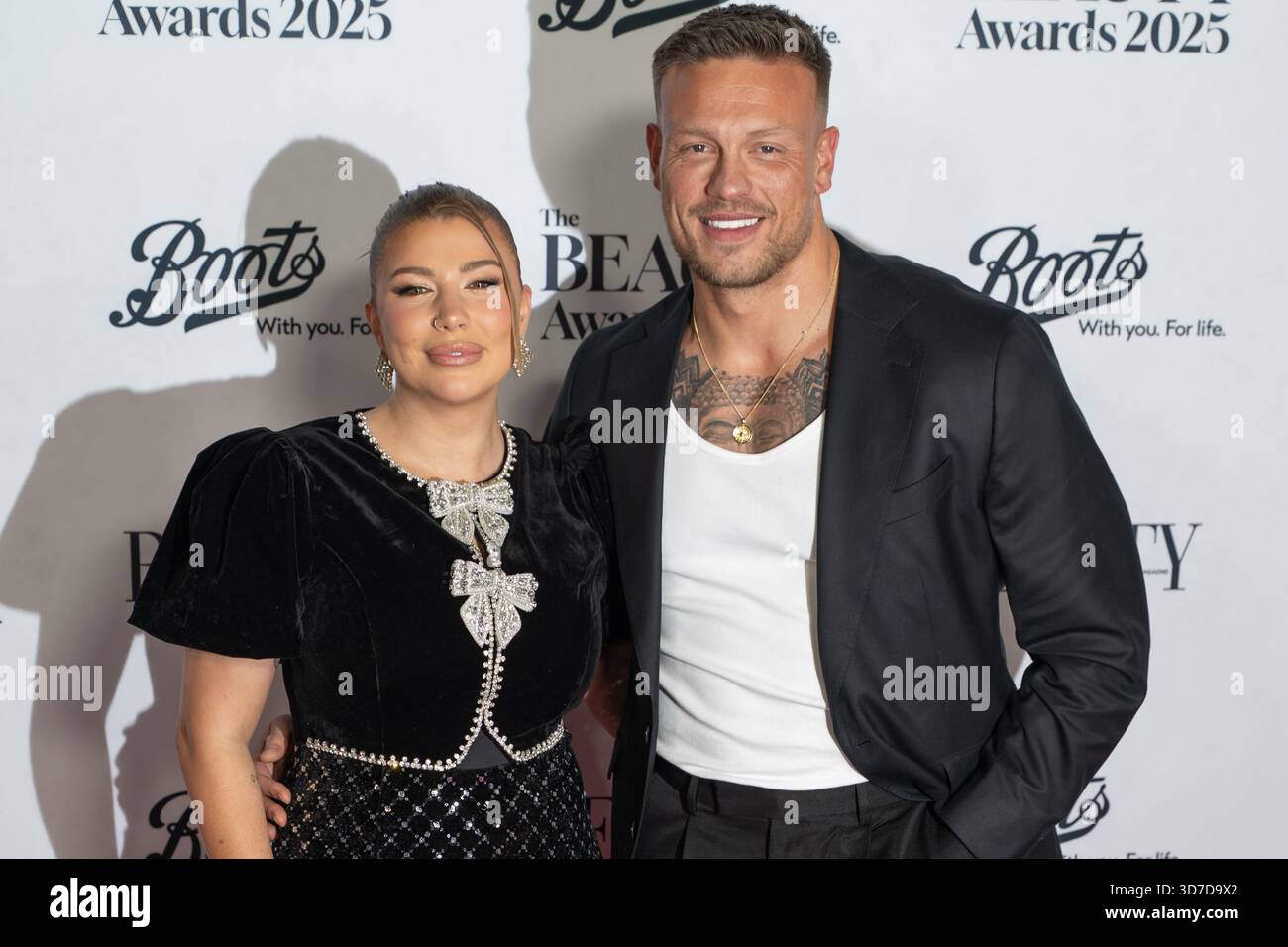 London United Kingdom 24h October 2025 Olivia And Alex Bowen Attend