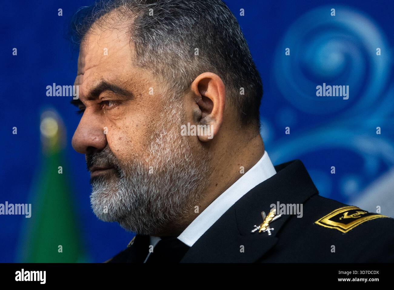 Shahram Irani, Commander of the Iranian military Navy seen during his ...