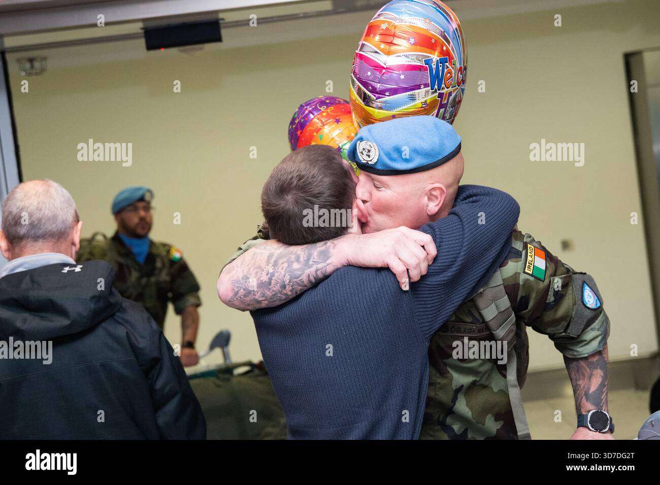 Dublin, Ireland – 25th November 2025 – Soldiers reunite with their ...