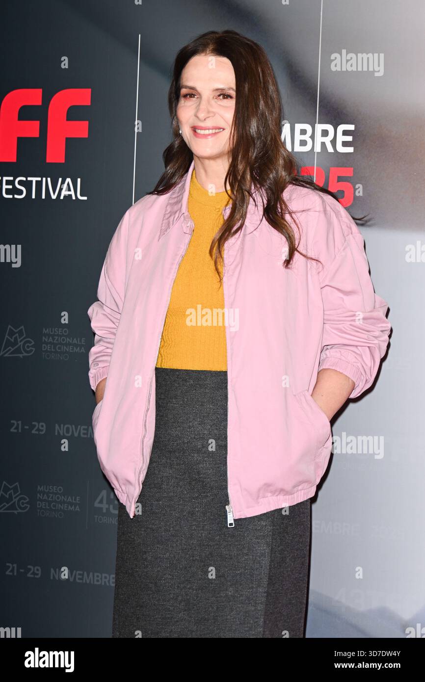 43 Turin Film Festival 2025, Day 4 - Photocall Juliette Binoche Star of ...