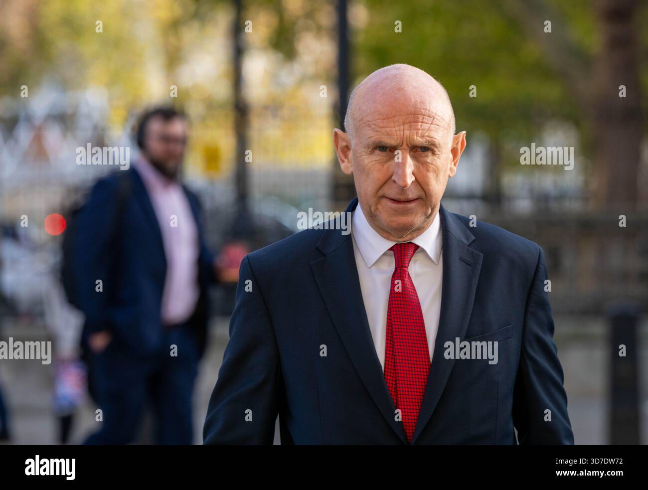 London UK 25 Nov 2025 John Healey, Defense Secretary, arrives on foot ...