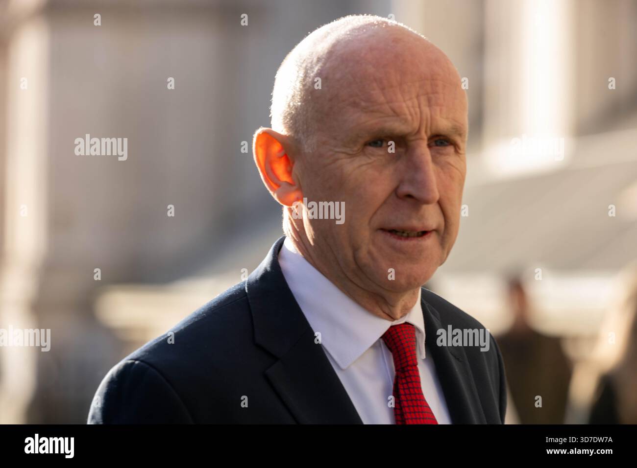 London UK 25 Nov 2025 John Healey, Defense Secretary, arrives on foot ...