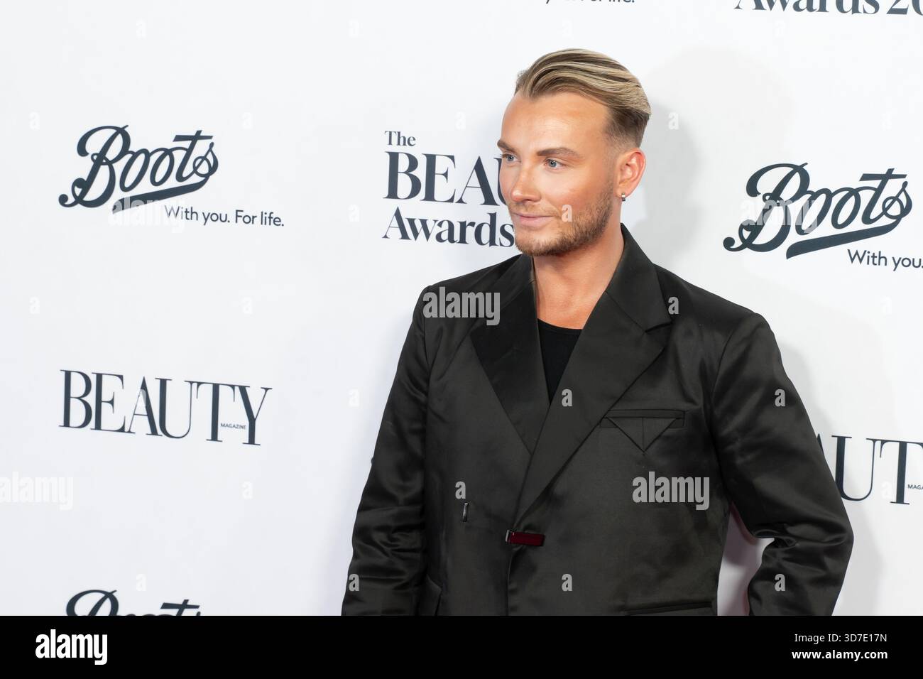 London, United Kingdom. 24h October 2025.Harry Derbidge attends the ...