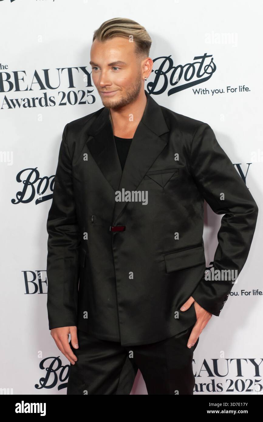 London, United Kingdom. 24h October 2025.Harry Derbidge attends the ...
