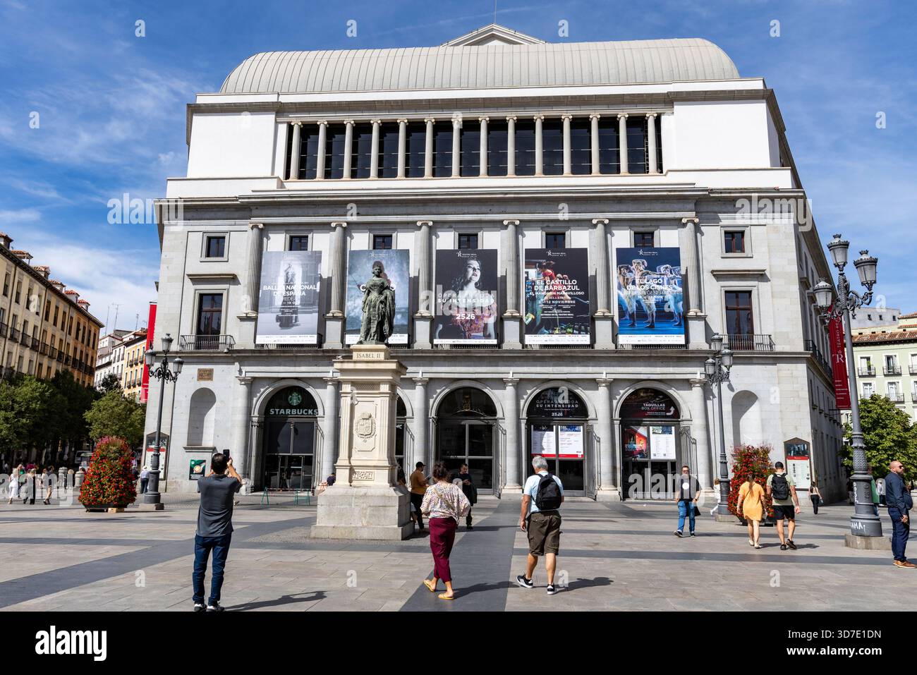 Madrid, Teatro Real Opera House, leading performance and arts venue ...