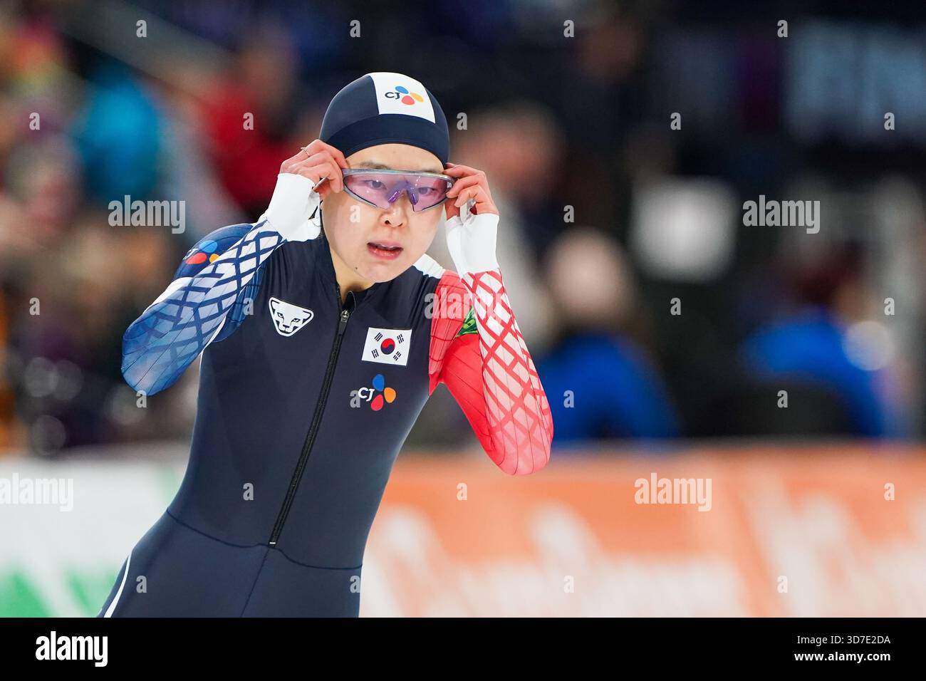 CALGARY, CANADA - NOVEMBER 23: Min-Sun Kim of Republic of Korea during ...