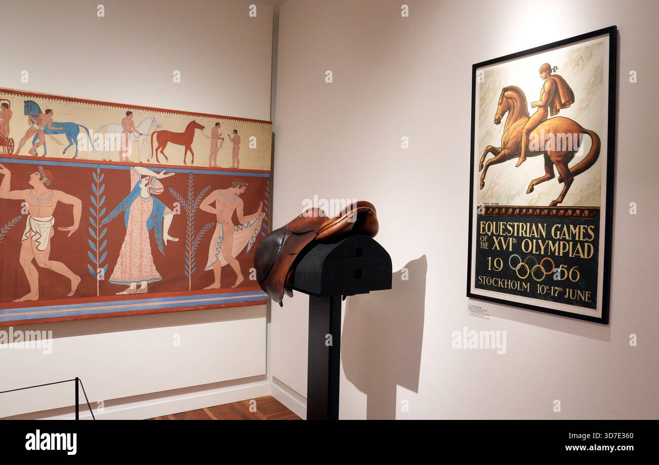 Milan, Preview of the exhibition The Olympic Games, a three thousand ...