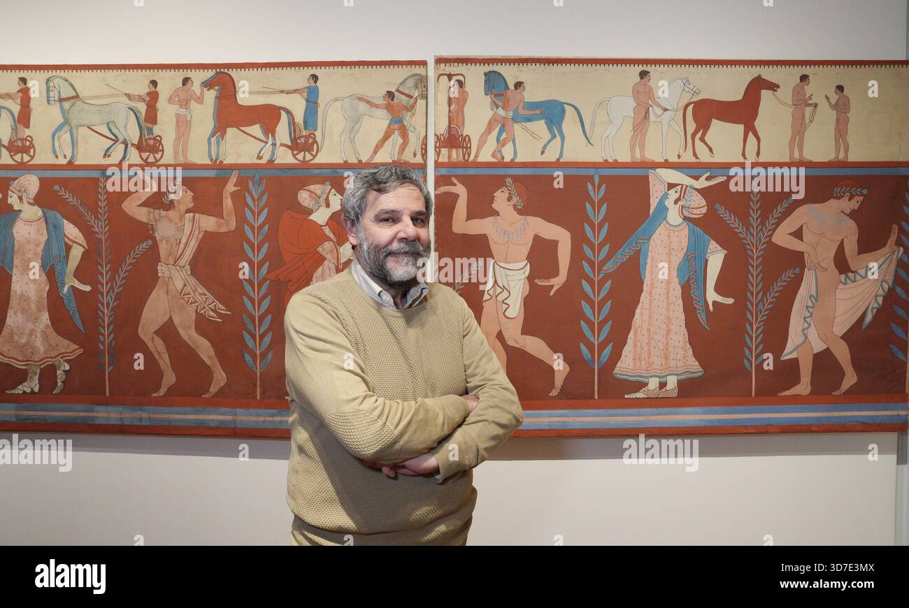 Milan, Preview of the exhibition The Olympic Games, a three thousand ...