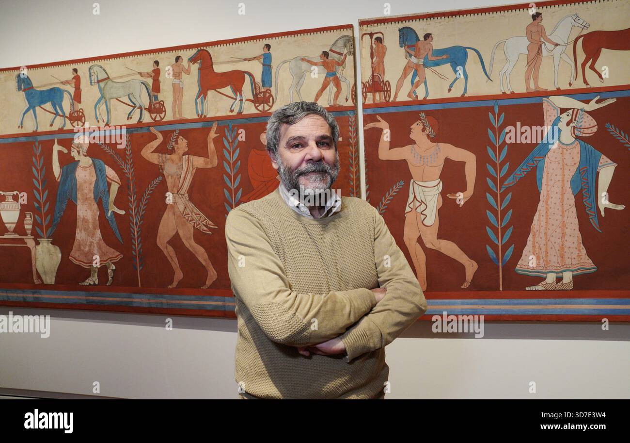 Milan, Preview of the exhibition The Olympic Games, a three thousand ...