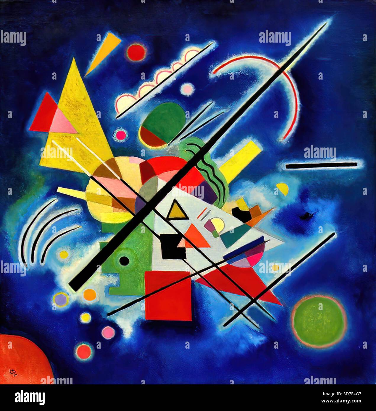 Modernist abstract painting shapes hi-res stock photography and images ...