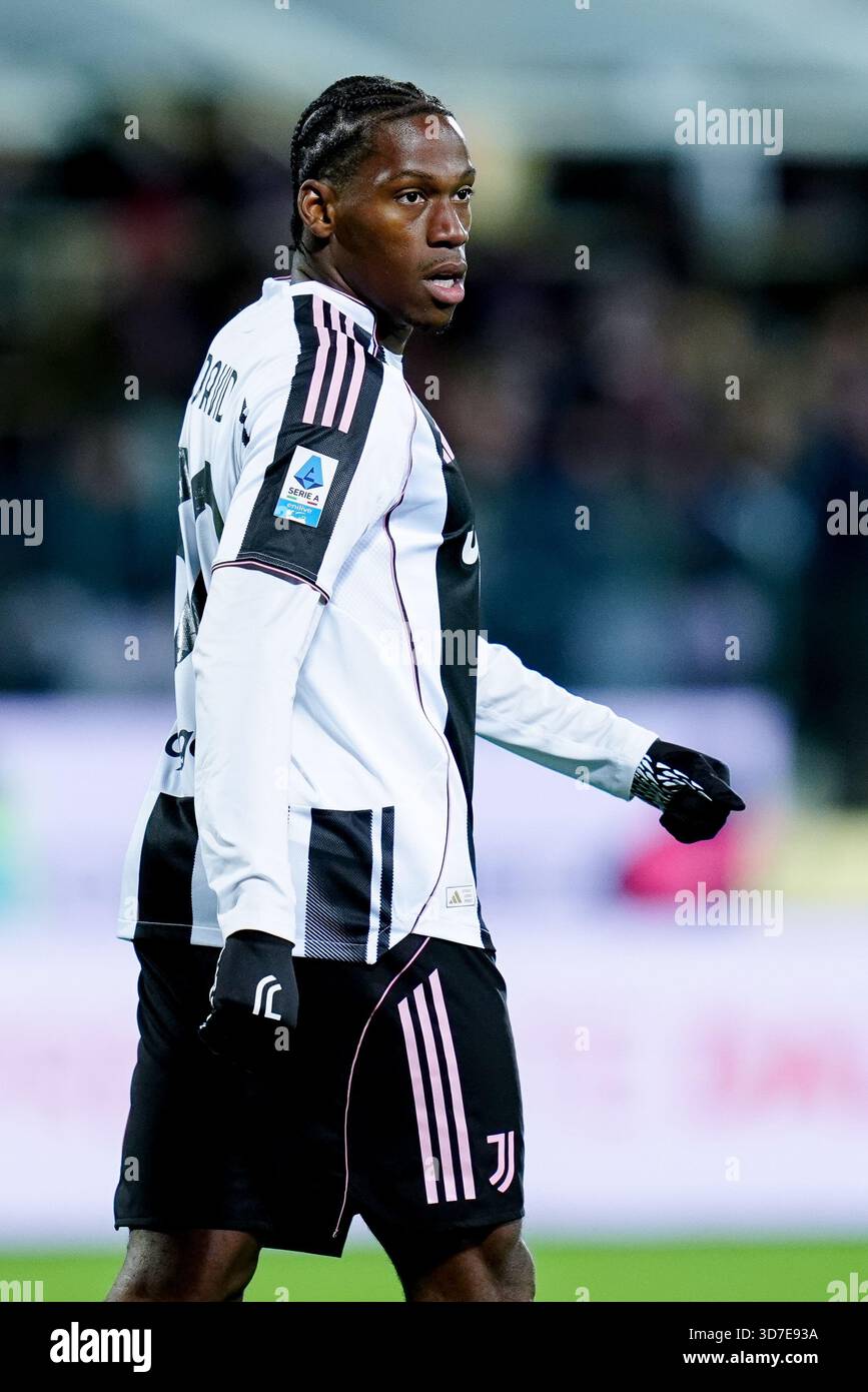 Jonathan David of Juventus FC looks on during the serie Serie A Enilive ...