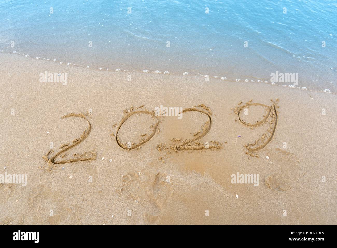Year 2029 concept written hi-res stock photography and images - Alamy