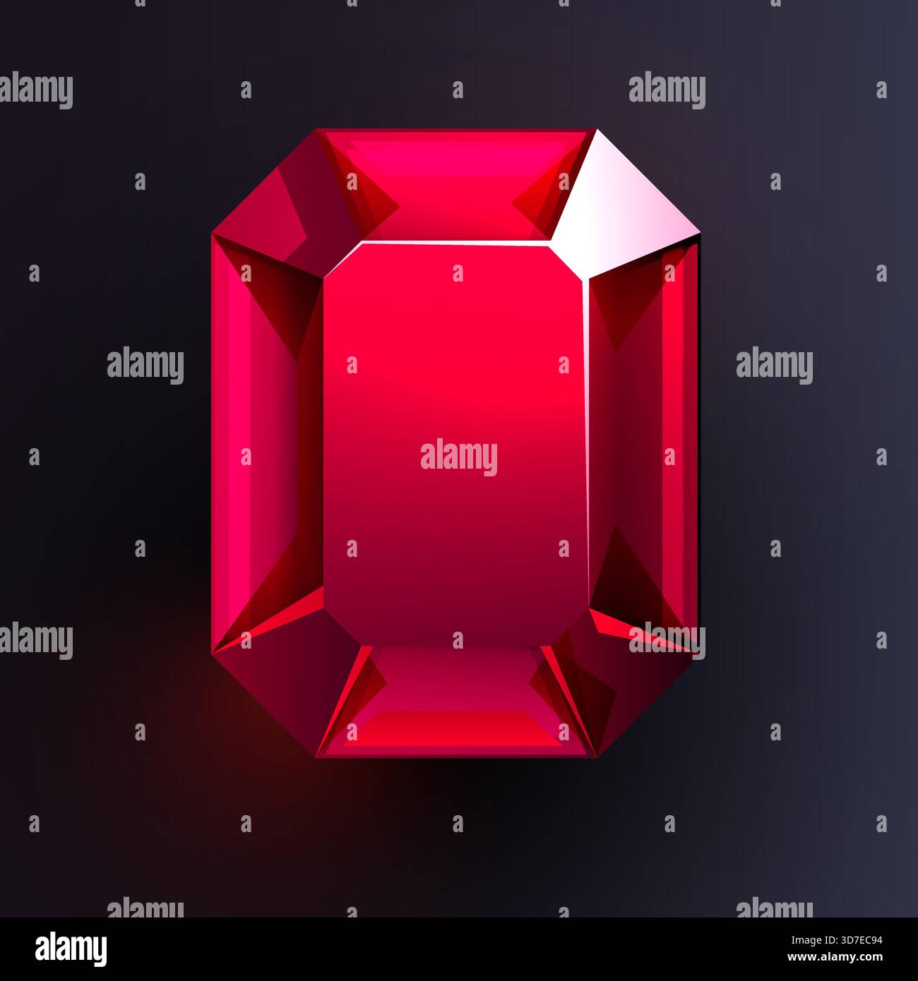 Red magic crystal precious Stock Vector Images - Alamy