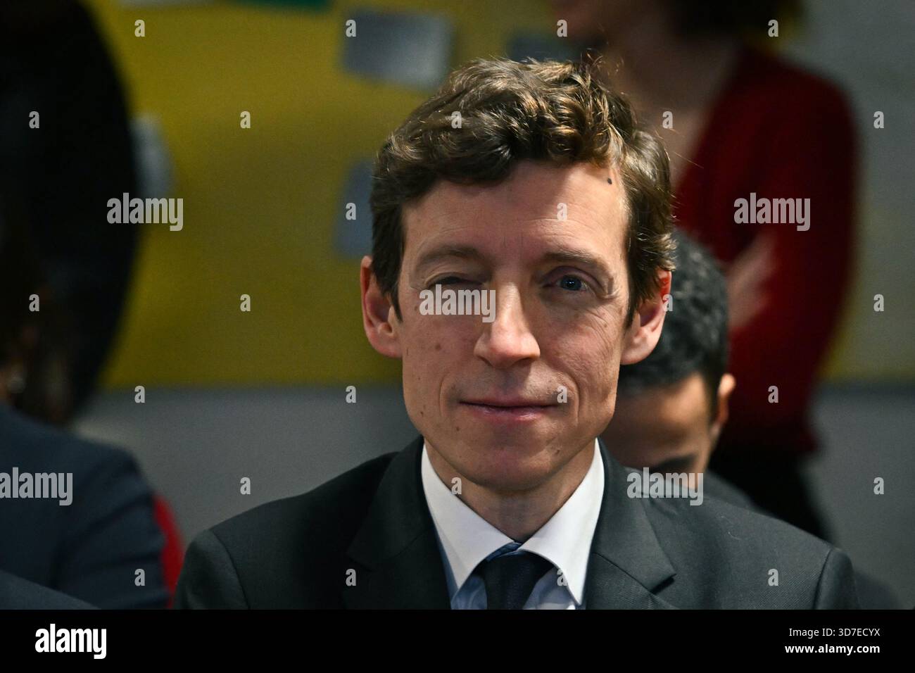 French Minister of Education Edouard Geffray visits the Cinemas du ...