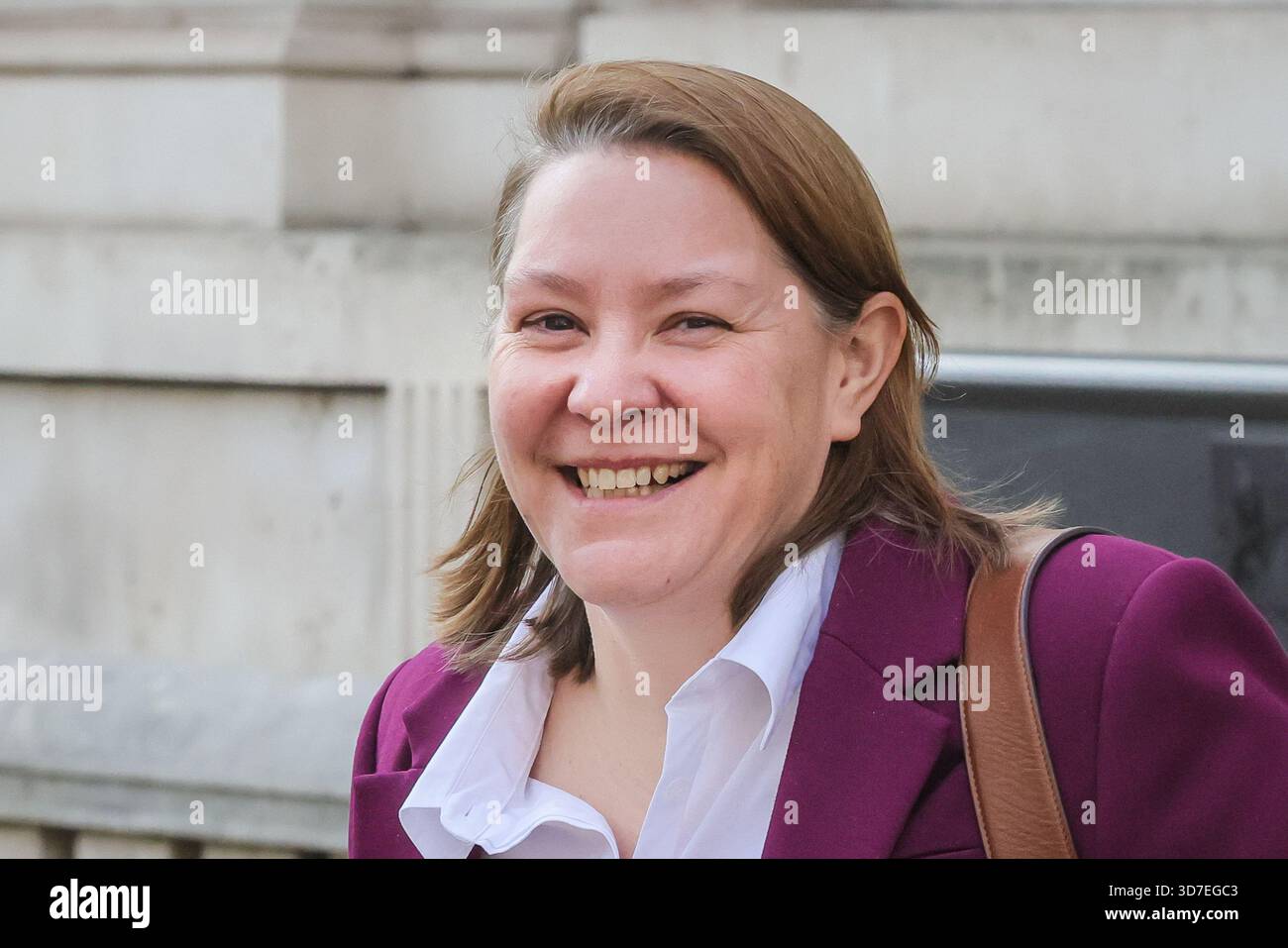 London, UK. 25th Nov, 2025. Anna Turley, Chair of the Labour Party and Minister without ...