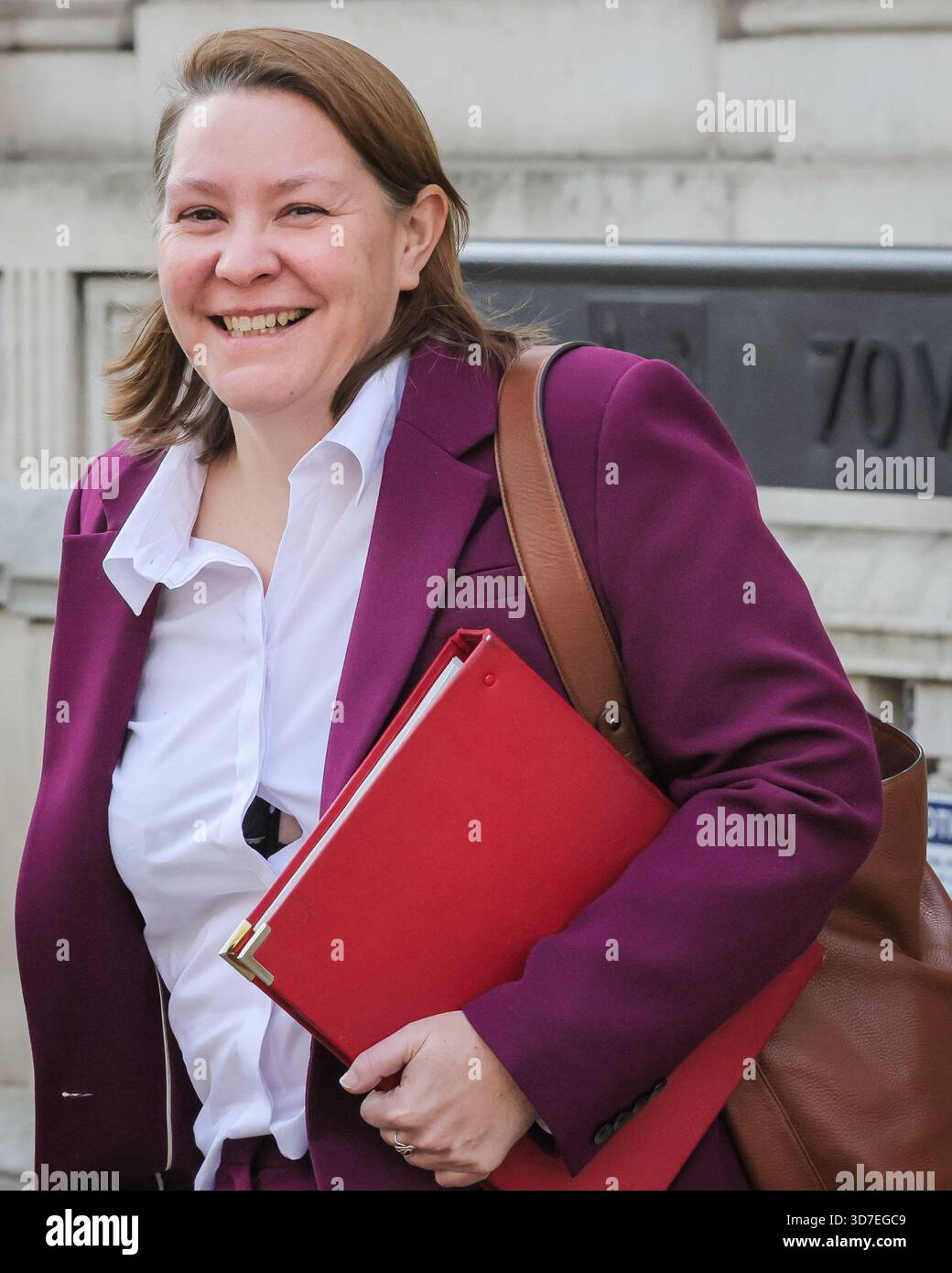 London, UK. 25th Nov, 2025. Anna Turley, Chair of the Labour Party and ...