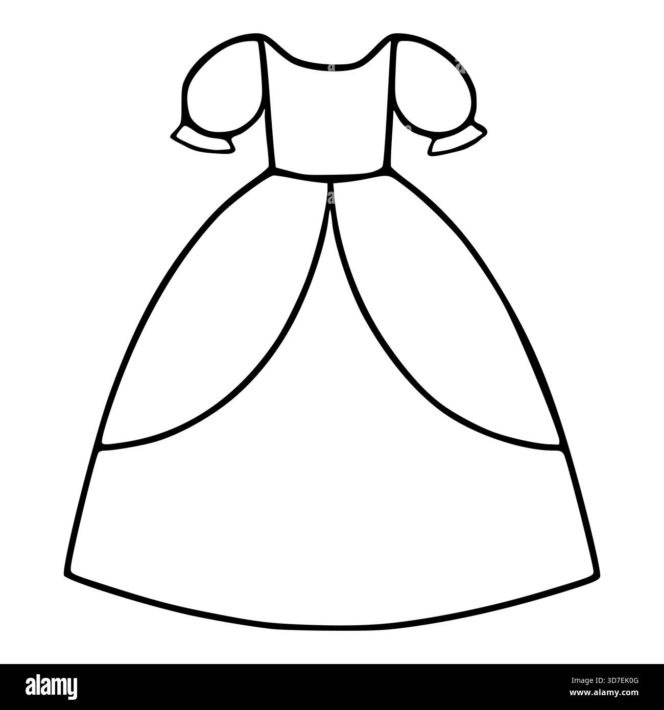 Ball skirt Stock Vector Images - Alamy