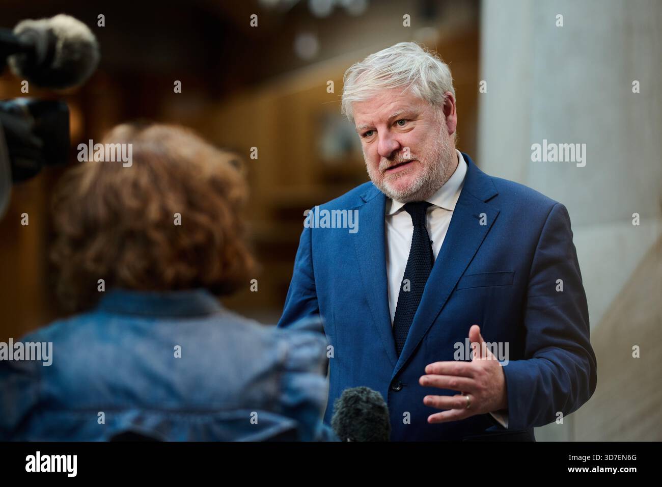 Edinburgh Scotland, UK 25 November 2025. Cabinet Secretary for ...
