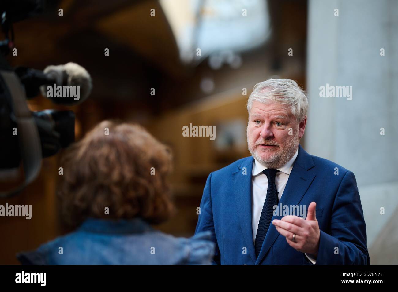 Edinburgh Scotland, UK 25 November 2025. Cabinet Secretary for ...