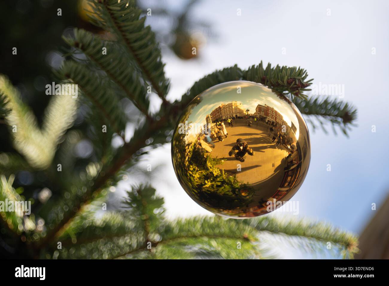 Windsor, Berkshire, UK. 25th November, 2025. The Christmas tree outside ...