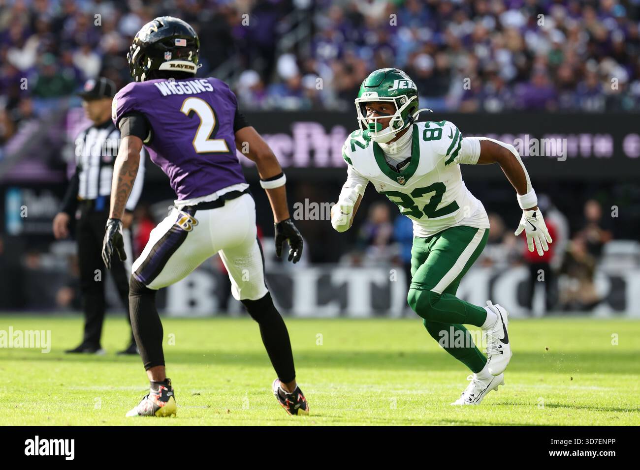 New York Jets wide receiver Arian Smith (82) in action against ...