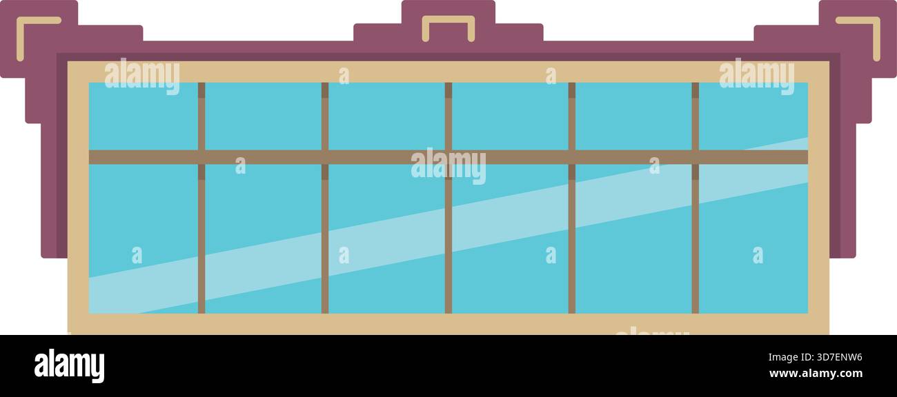 Modern office building large Cut Out Stock Images & Pictures - Alamy