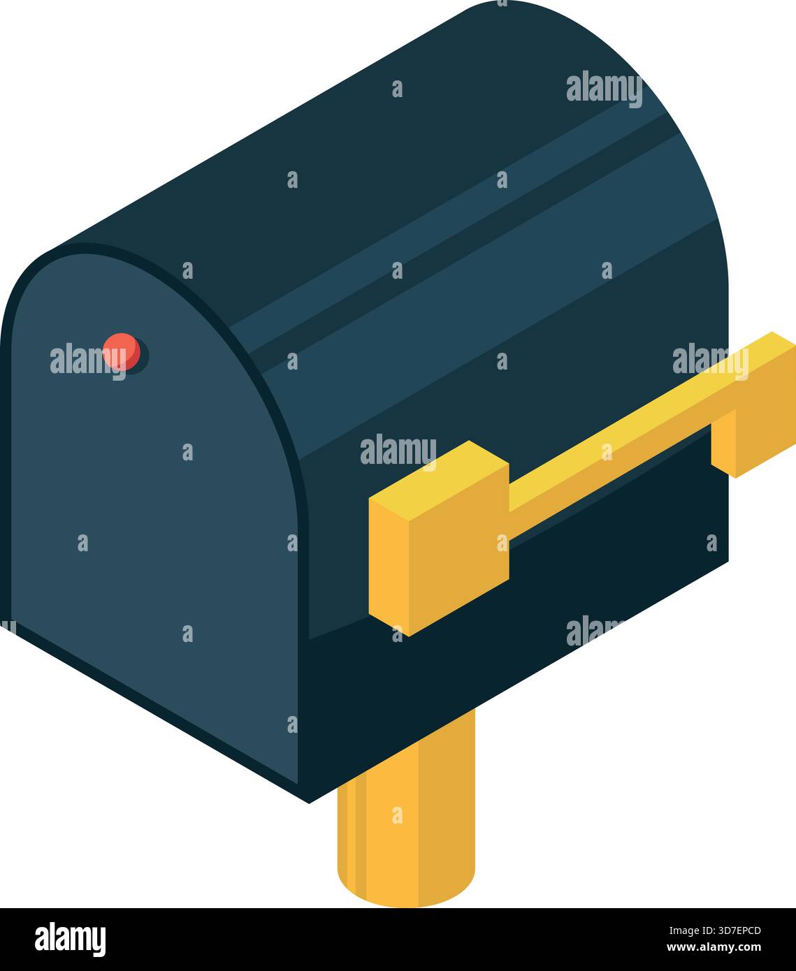 Yellow envelope red paper Stock Vector Images - Alamy