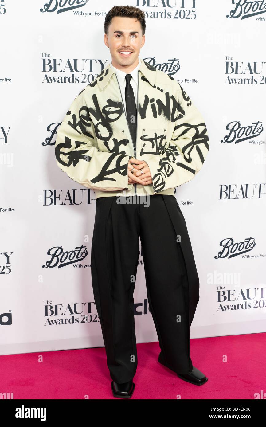 London, United Kingdom. 24h October 2025. Joe Baggs attends the Beauty ...