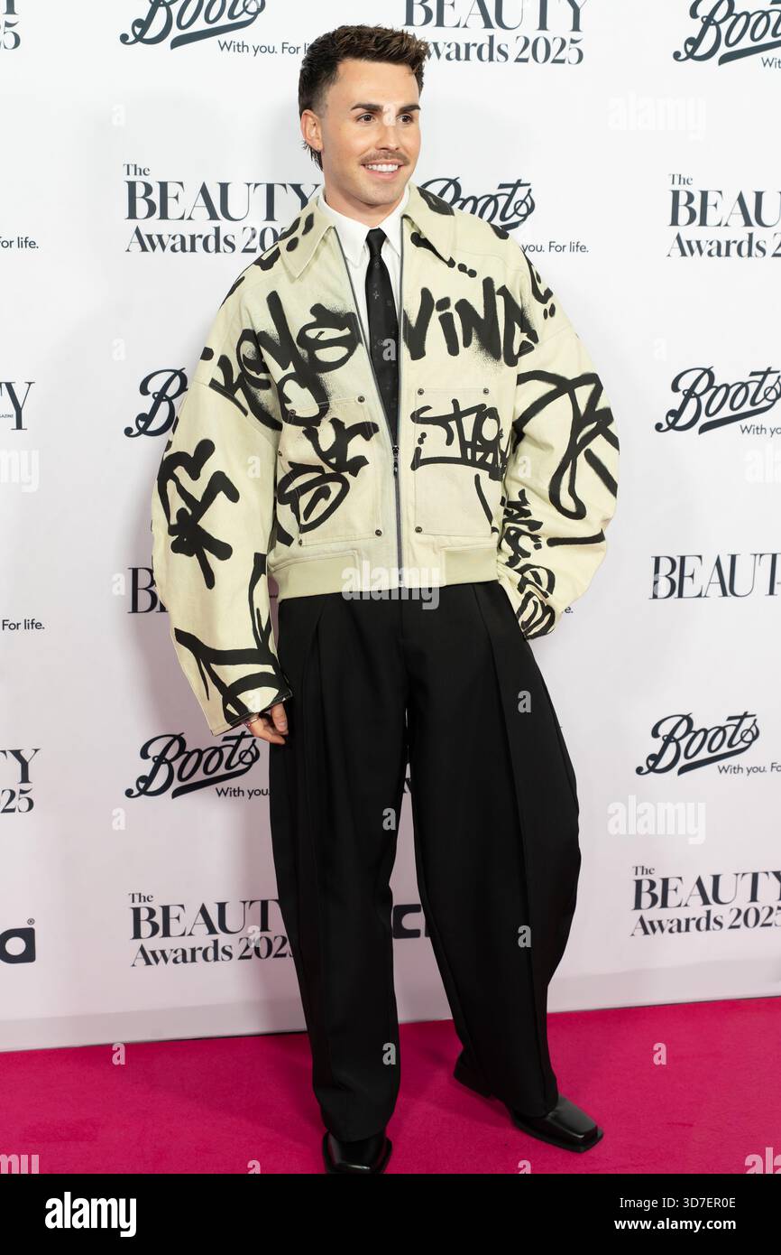 London, United Kingdom. 24h October 2025. Joe Baggs attends the Beauty ...