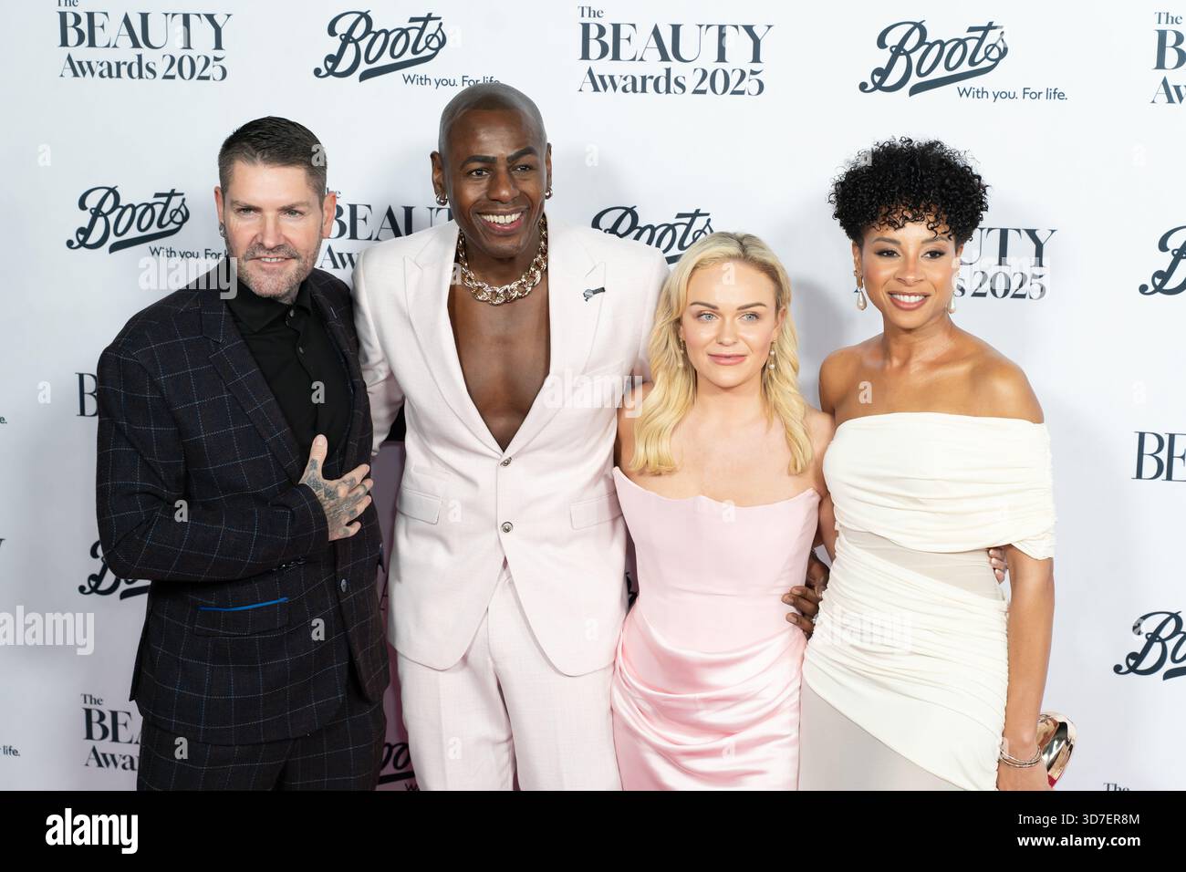 London, United Kingdom. 24h October 2025. (L-R) Shane Lynch, Ben Ofoedu ...