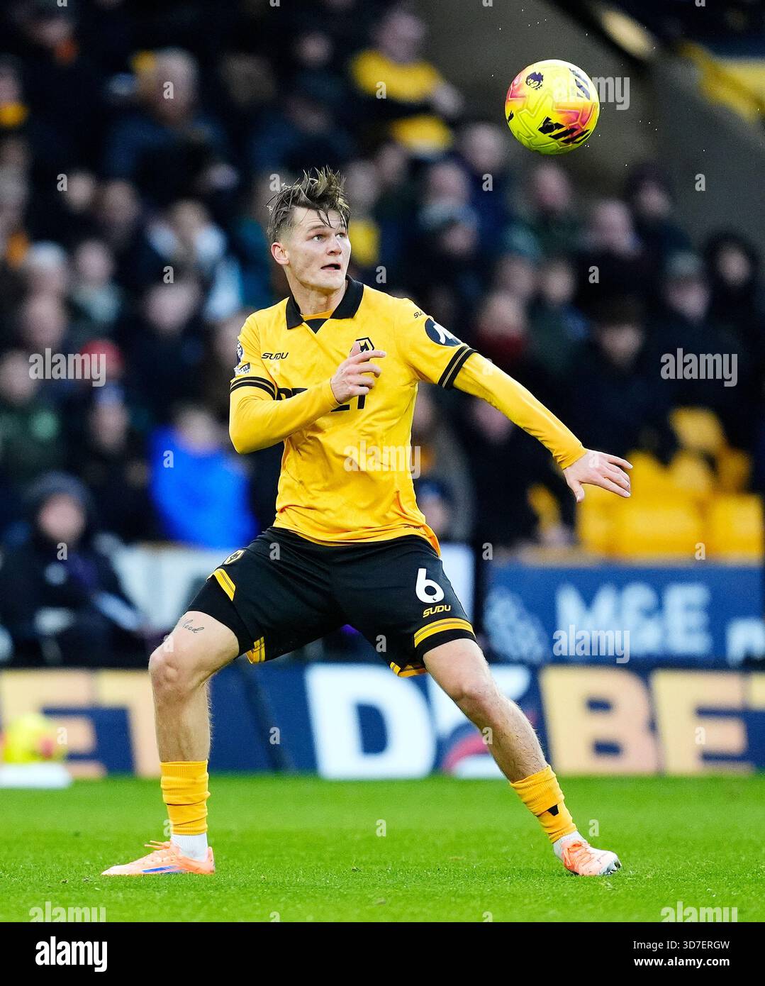 Wolverhampton Wanderers' David Moller Wolfe during the Premier League ...