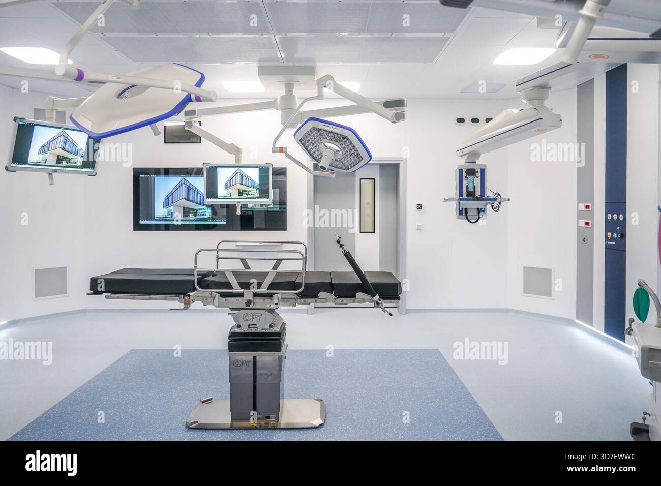 MILAN - The new "IEO 3" building at the European Institute of Oncology ...