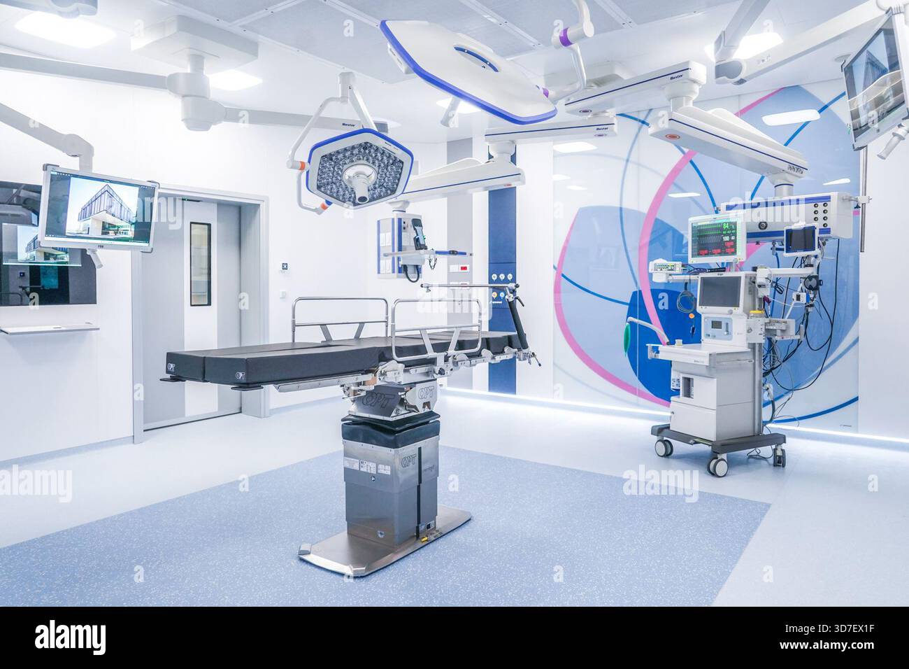 MILAN - The new "IEO 3" building at the European Institute of Oncology ...