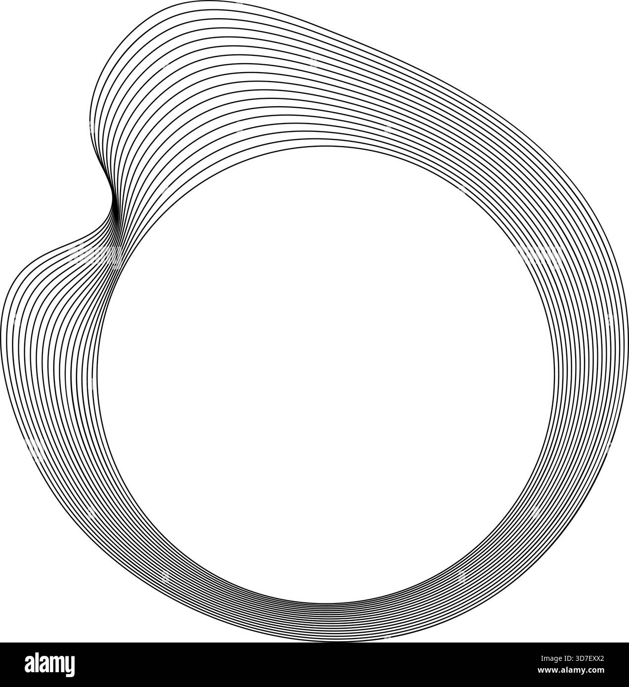 Shape circular center layered Stock Vector Images - Alamy