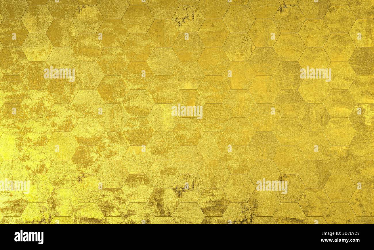 Hexagonal metal texture hi-res stock photography and images - Alamy