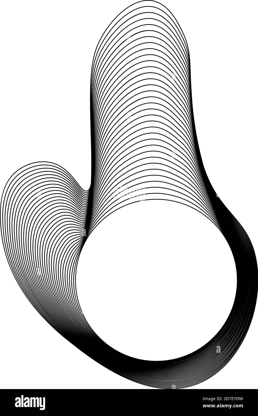 Blend of precise lines Stock Vector Images - Alamy
