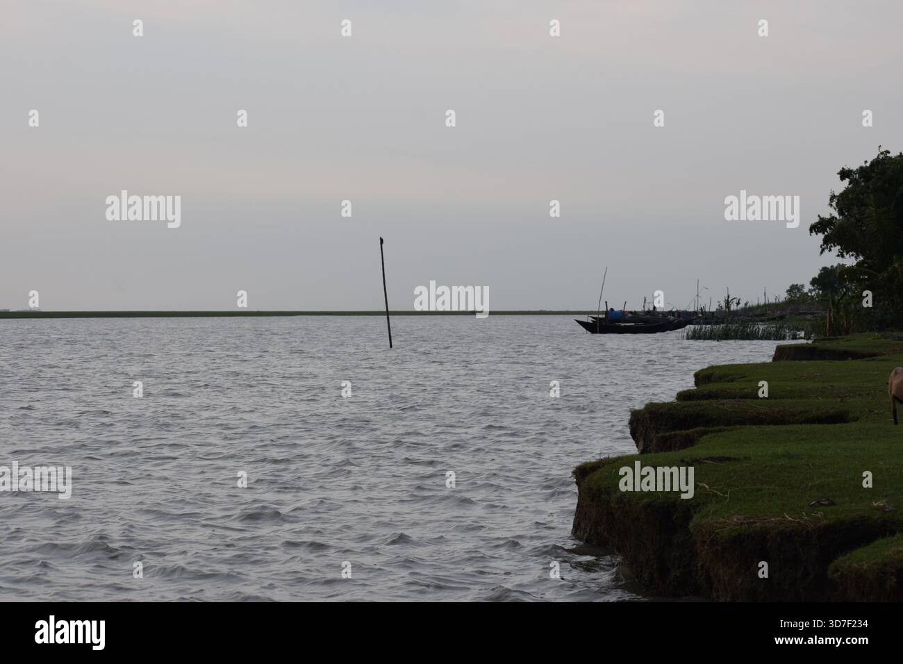 Tentulia River - The Majestic Flow of Bhola, Bangladesh Stock Photo - Alamy