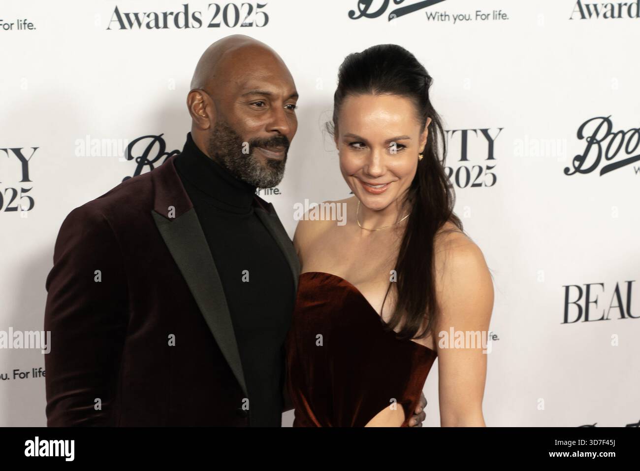 London, United Kingdom. 24h October 2025. Wayne Gordon and Jenny Pacey ...