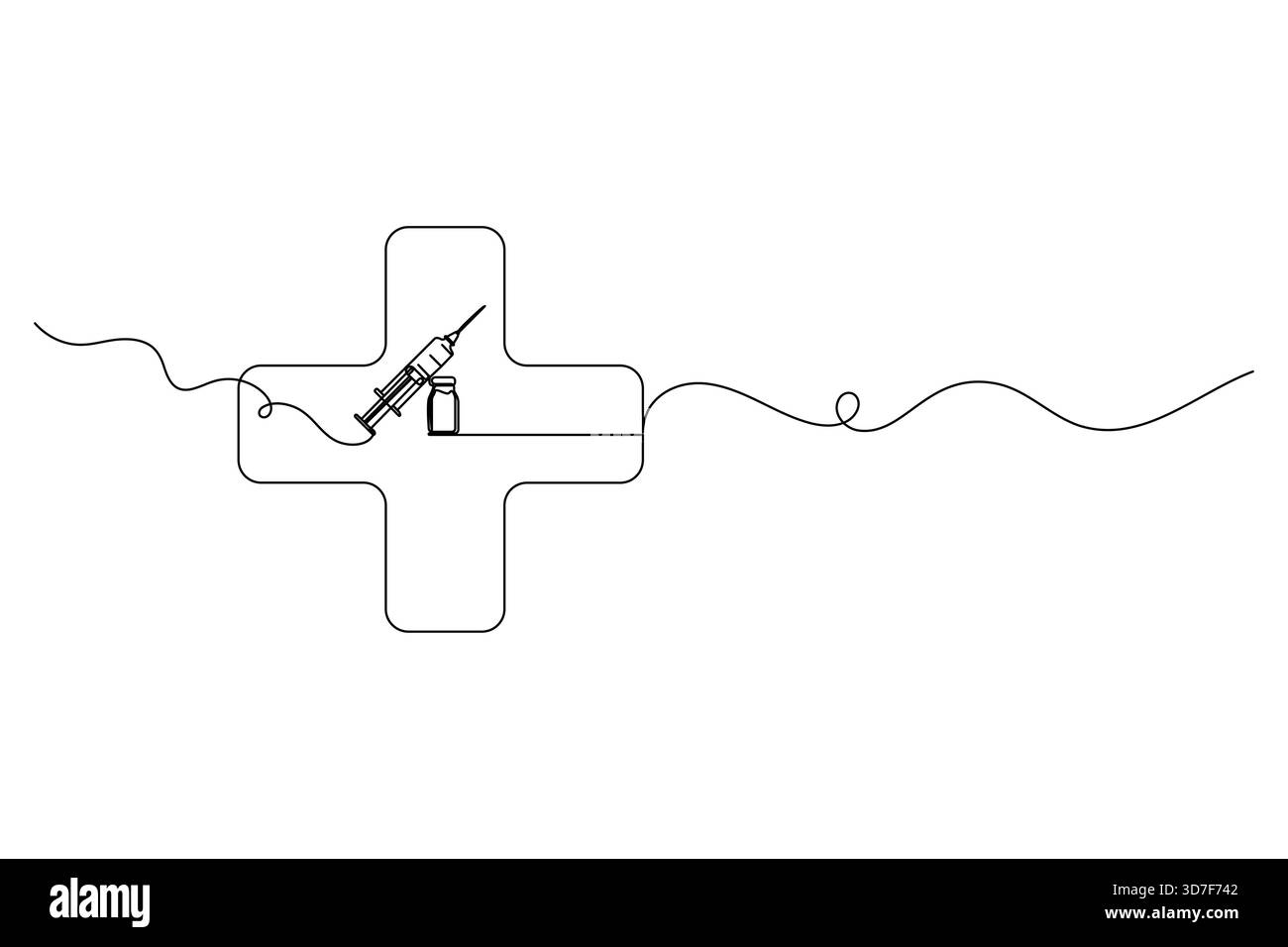 One medical logo Cut Out Stock Images & Pictures - Alamy