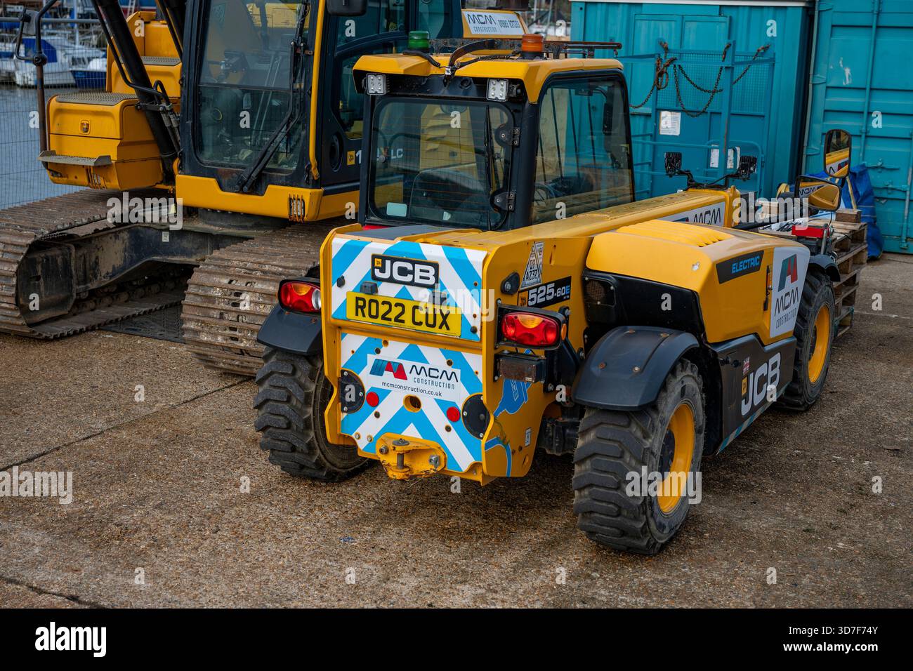 Jcb contruction machines hi-res stock photography and images - Alamy
