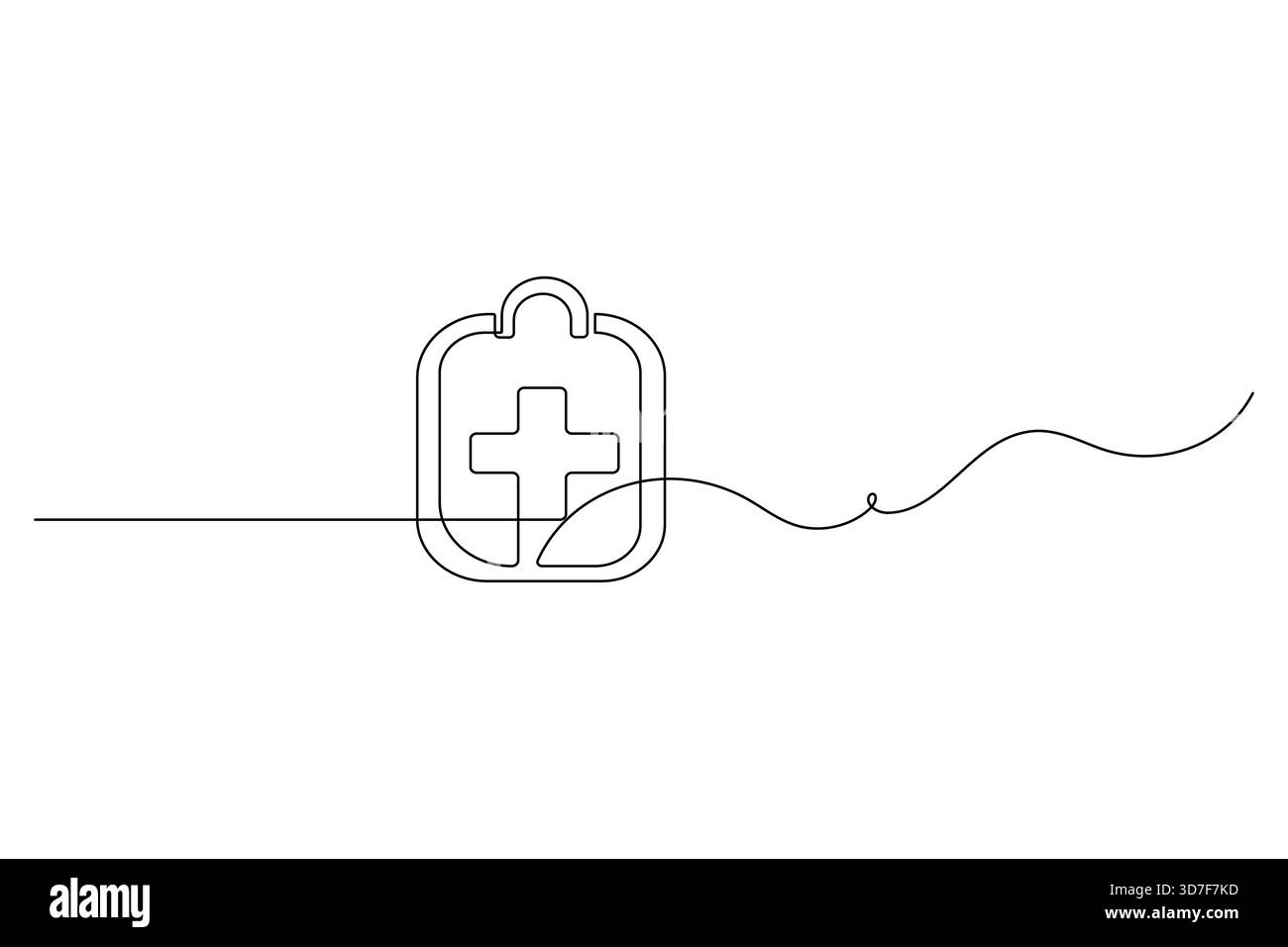 Line art illustration medical Cut Out Stock Images & Pictures - Alamy