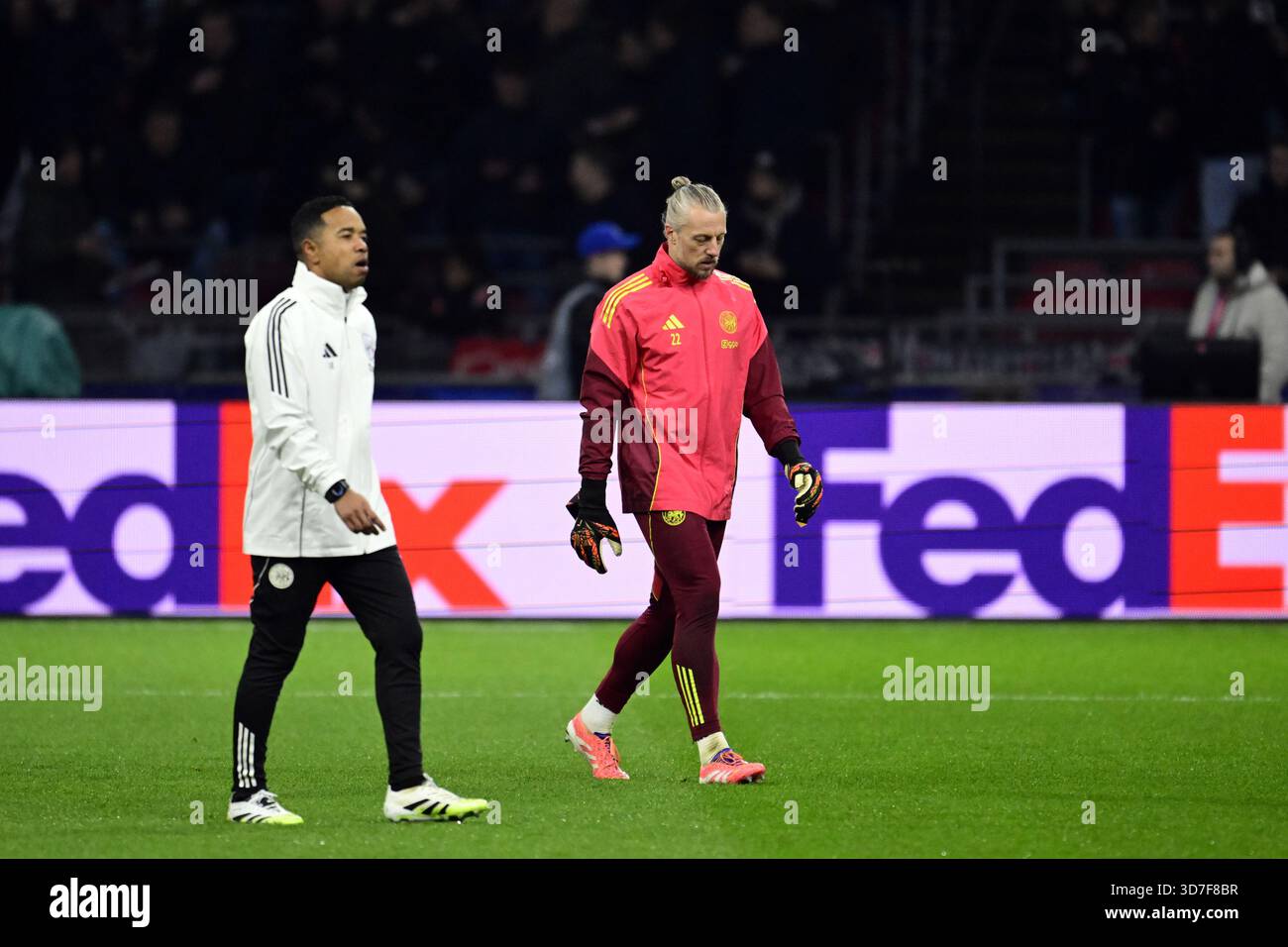 AMSTERDAM – (l-r) AFC Ajax assistant coach Urby Emanuelson and AFC Ajax ...