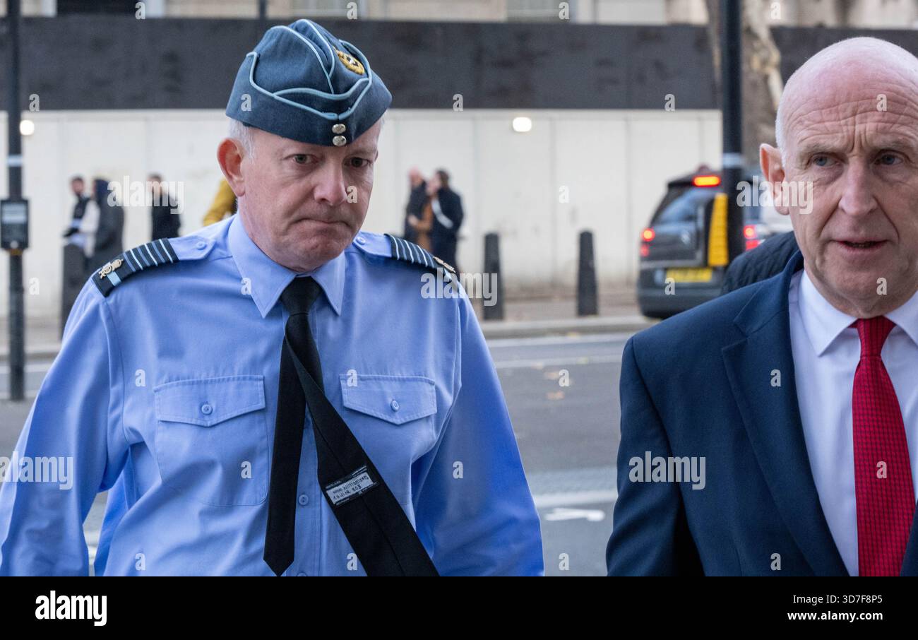 London UK 25 Nov 2025 Air Chief Marshal Sir Richard Knighton Chief of ...