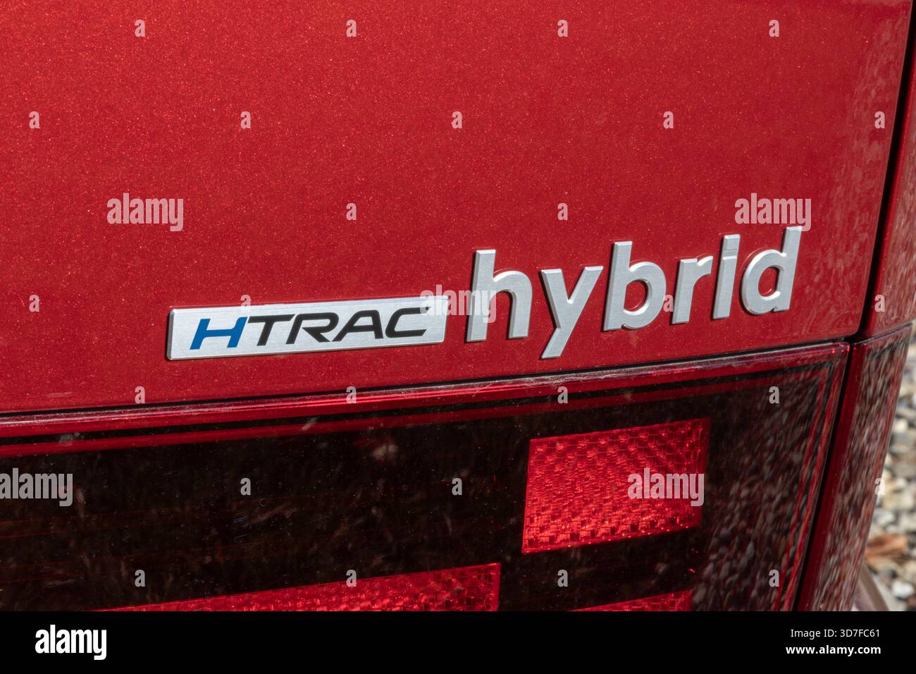 Noblesville - November 23, 2025: Hyundai Santa Fe Hybrid SEL AWD SUV ...