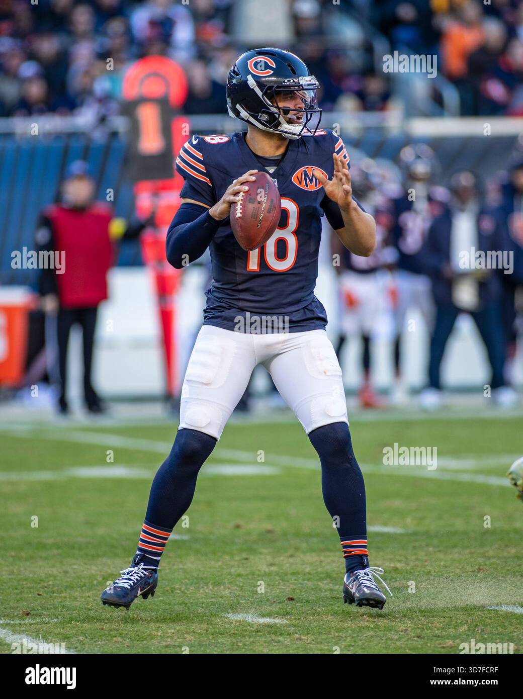 November 23, 2025: Chicago Bears Quarterback Caleb Williams (18) in ...