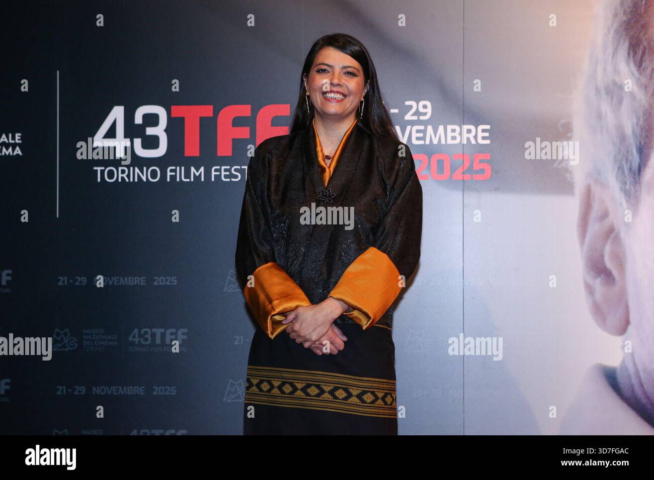 Dechen Roder attends the photo call on Day 5 of the 43rd Turin Film ...