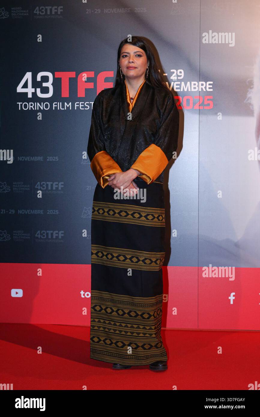 Dechen Roder attends the photo call on Day 5 of the 43rd Turin Film ...
