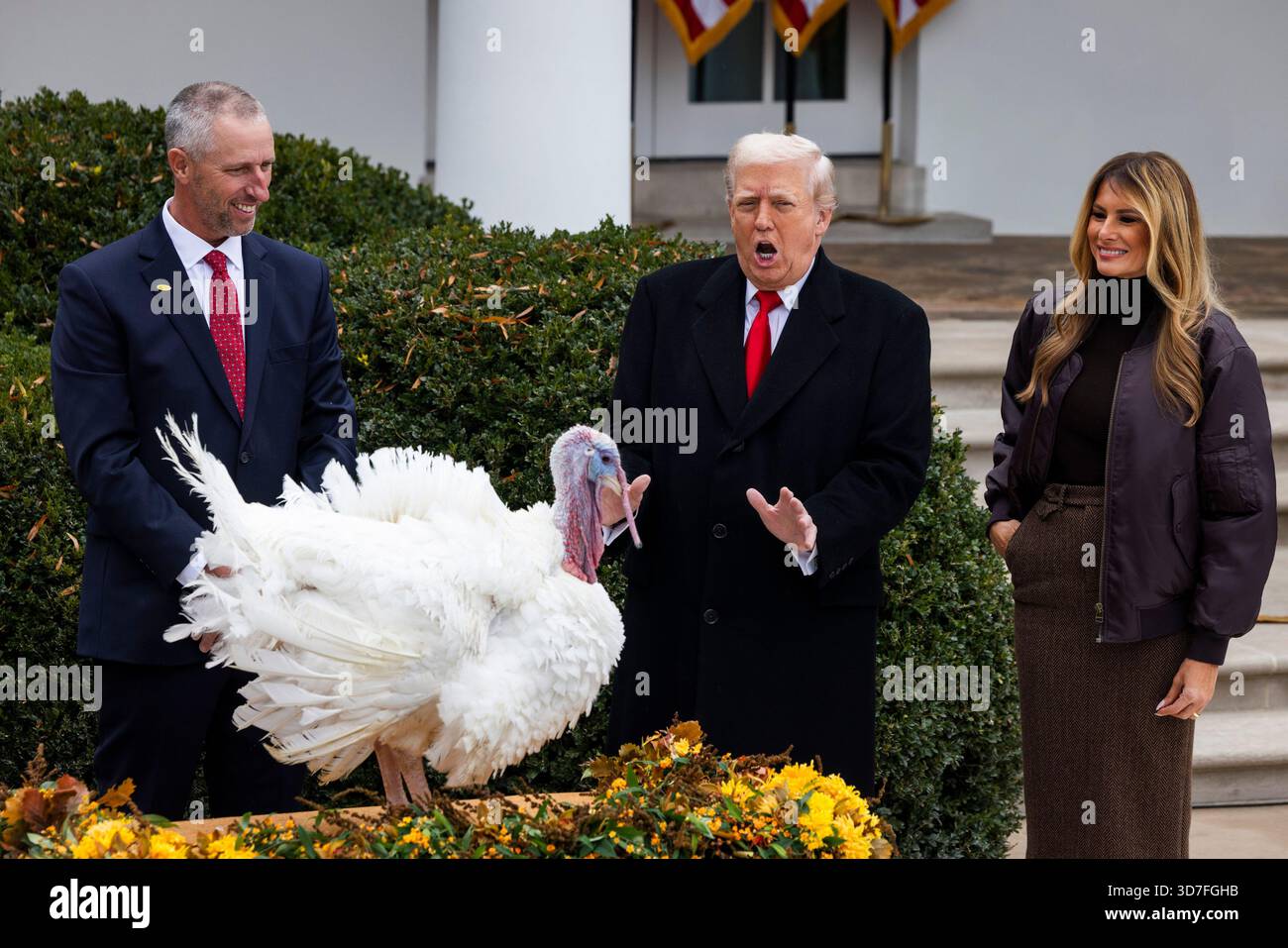 Washington, United States. 25th Nov, 2025. President Donald Trump and ...