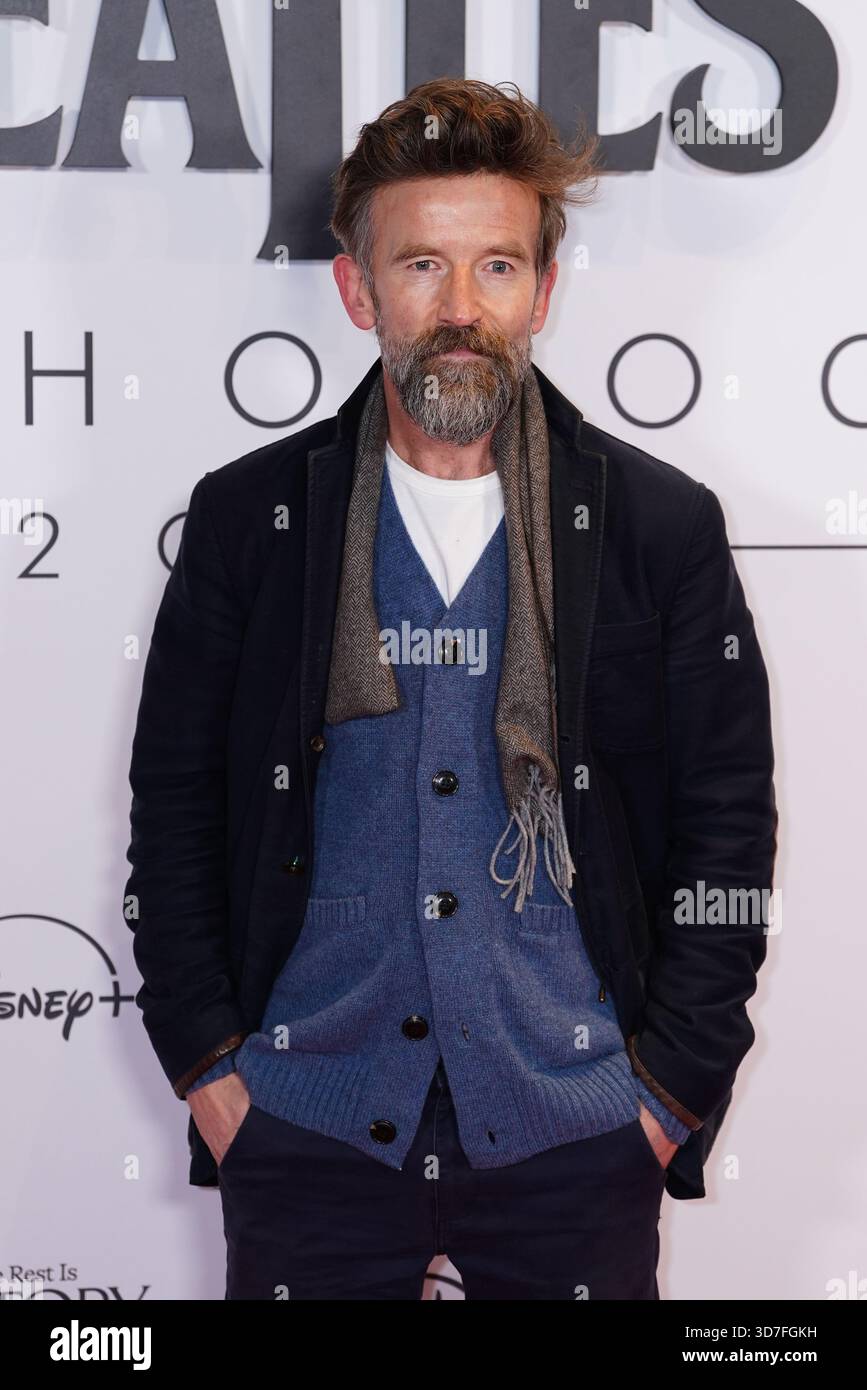 Dean Lennox Kelly attending the Beatles Anthology series premiere, at ...